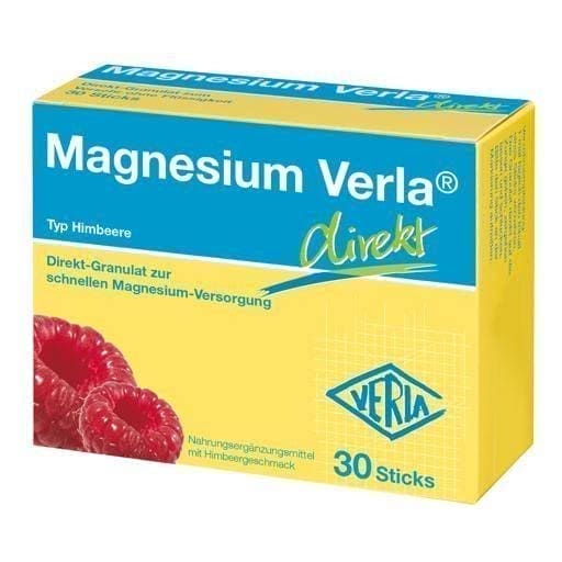 MAGNESIUM VERLA direct granules raspberry 30 pc UK – ELIVERA UK