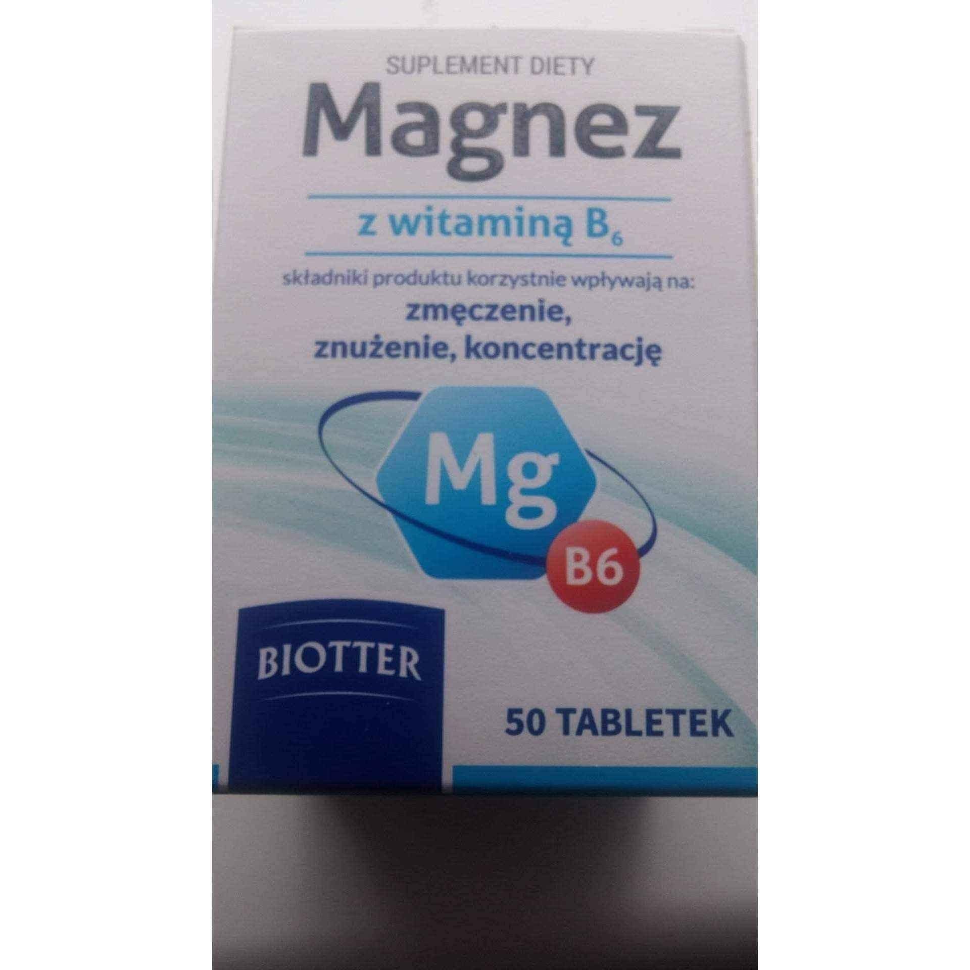 Magnesium vitamin B6 x 50 tablets – ELIVERA UK