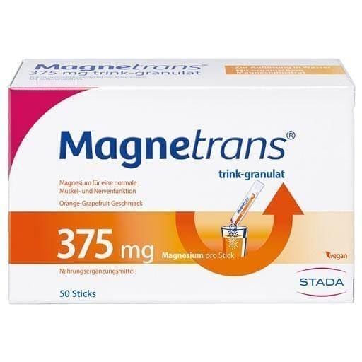 MAGNETRANS 375 magnesium drink granules UK – ELIVERA UK