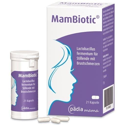 MAMBIOTIC capsules, Lactobacillus fermentum for nursing mothers with ...