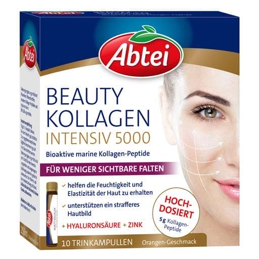 Marine collagen peptides, ABBEI Beauty Collagen Intensive 5000 drinking ...