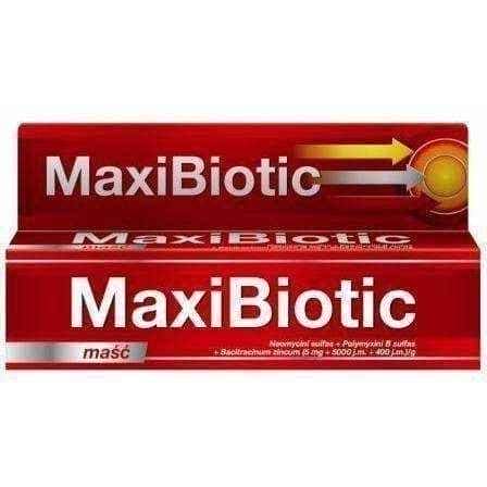 MAXIBIOTIC ointment, antibacterial cream UK – ELIVERA UK