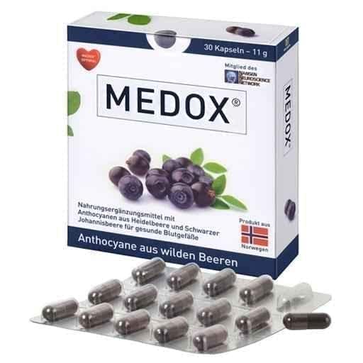 MEDOX anthocyanins from wild berries capsules – ELIVERA UK