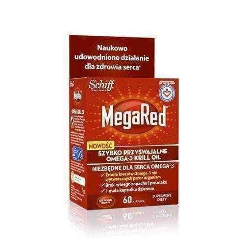 MegaRed Omega-3 Krill Oil 300mg x 60 capsules UK – ELIVERA UK