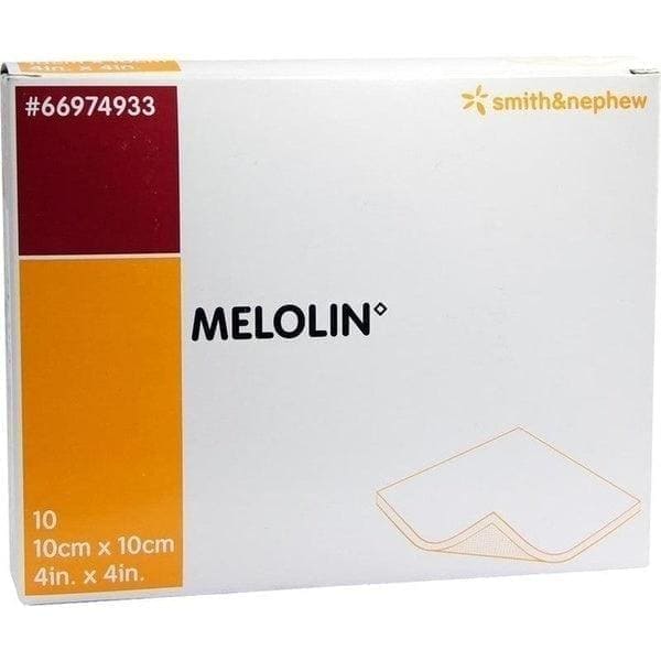 MELOLIN dressing, 10x10 cm wound dressings sterile – ELIVERA UK