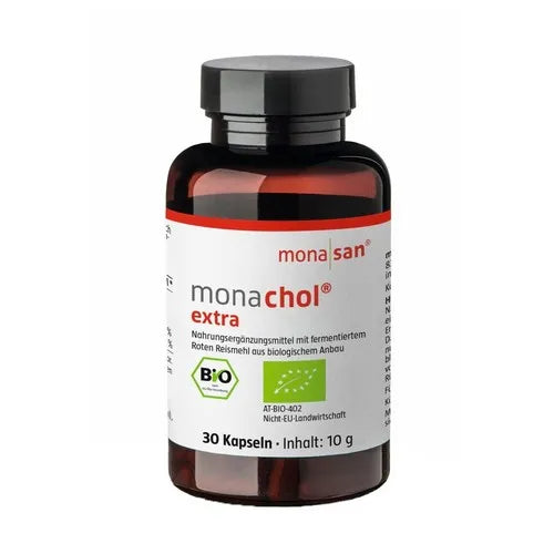 MONACHOL extra organic fermented red rice capsules – ELIVERA UK