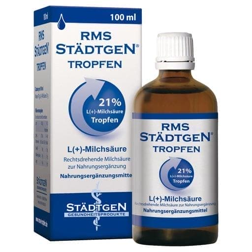 Muscle, joint, back pain, cramps, tension, RMS STÄDTGEN drops – ELIVERA UK