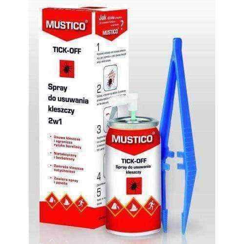 Mustico TICK-OFF tick spray 2 in 1 8ml. UK – ELIVERA UK