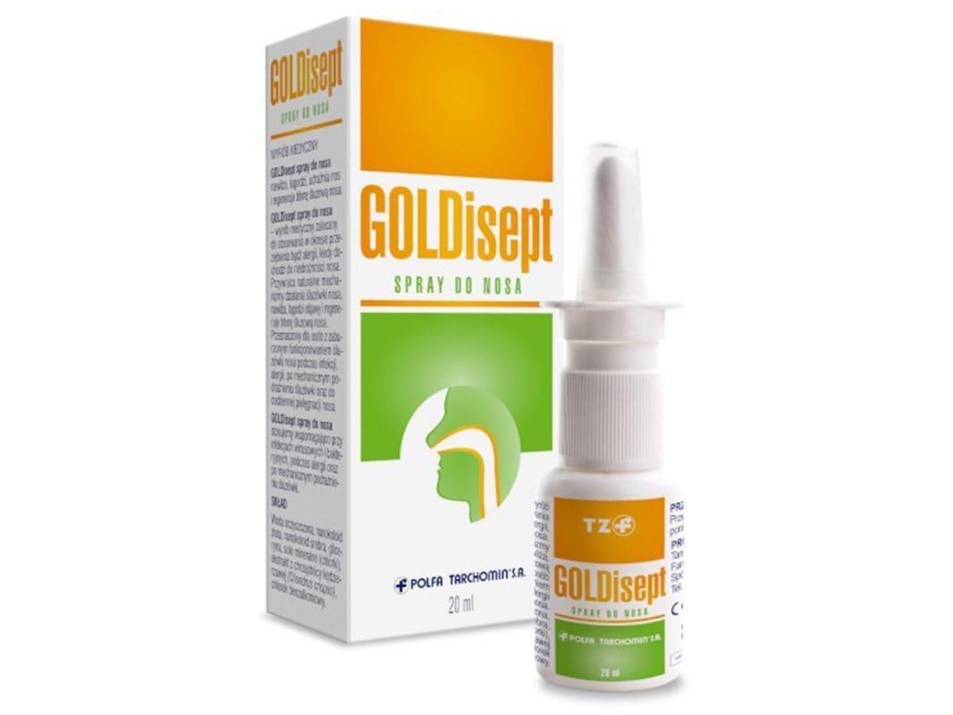 Nasal spray, GOLDisept, 20 ml UK – ELIVERA UK