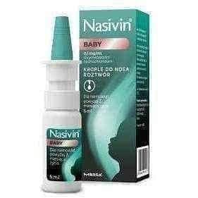 NASIVIN Baby 0.1mg / ml nasal spray – ELIVERA UK
