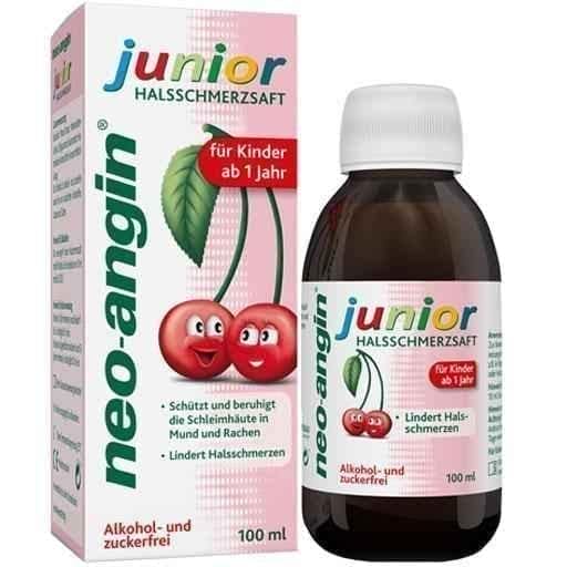NEO-ANGIN junior sore throat juice 100 ml – ELIVERA UK