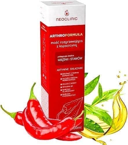 Neoclinic ArthroFormuła Warming ointment with capsaicin UK – ELIVERA UK