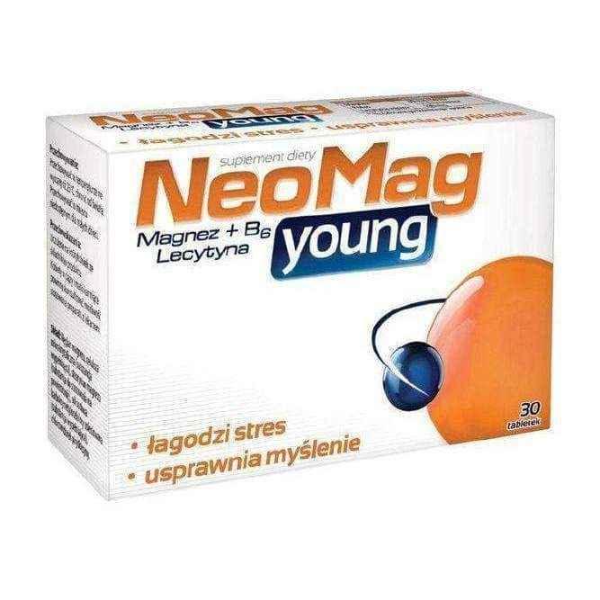 NEOMAG YOUNG x 30 tablets, stress in young people – ELIVERA UK