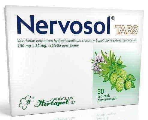 Nervosol TABS x 30 tablets – ELIVERA UK
