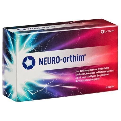 NEURO-ORTHIM capsules 40 pcs neuralgia, polyneuropathy UK – ELIVERA UK