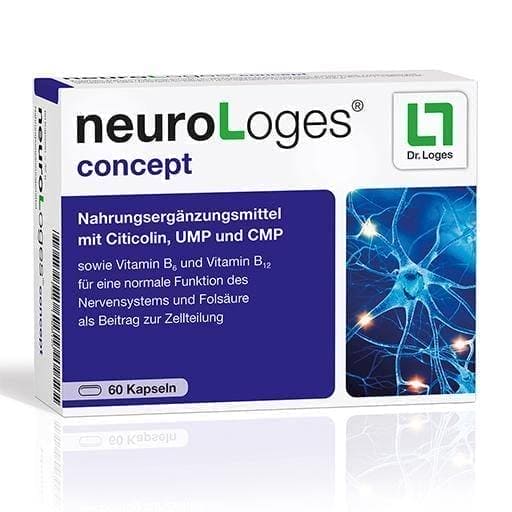 NEUROLOGES concept capsules 60 pc citicoline, UMP as well as CMP UK ...