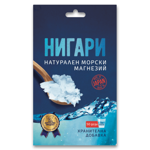 NIGARI natural sea magnesium 100g UK – ELIVERA UK