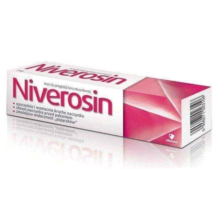 NIVEROSIN cream nourishing the skin capillaries, blood vessels of the ...