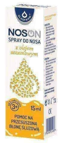 Noson Nasal spray with sesame oil 15ml UK – ELIVERA UK