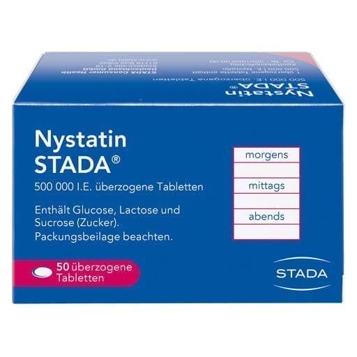 NYSTATIN STADA 500,000 IU tablets 50 pc yeast infections UK – ELIVERA UK