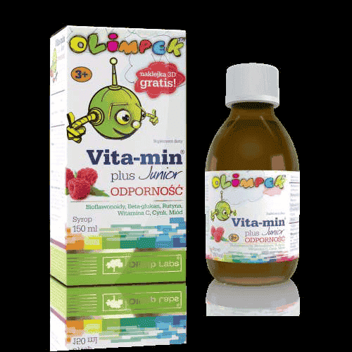 OLIMP Vita-Min Plus Junior Resistance syrup 150ml 3+ years ...