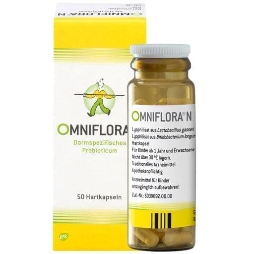 OMNIFLORA N, Lactobacillus gasseri, bifidobacterium longum ...