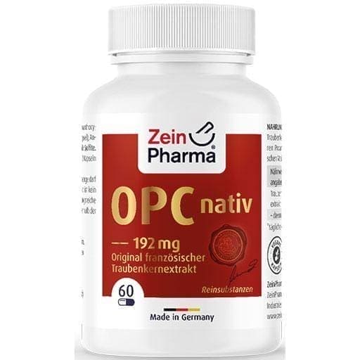 OPC NATIV capsules 192 mg pure OPC 60 pcs – ELIVERA UK