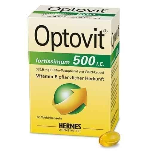 OPTOVIT fortissimum 500 capsules 60 pcs UK – ELIVERA UK