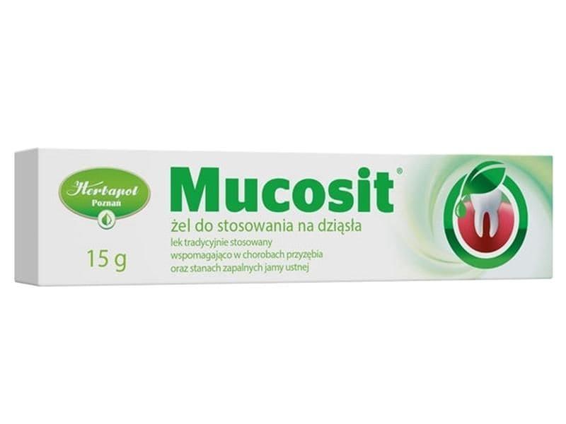 Oral cavity mucosa, Mucosit oral gel 15 g – ELIVERA UK