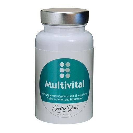 ORTHODOC multivital capsules 60 pcs 13 vitamins, 6 minerals and citrus ...