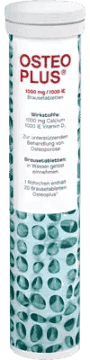 OSTEOPLUS, calcium, vitamin D3 effervescent tablets – ELIVERA UK