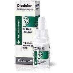 OTODOLOR Ear drops 7g, ear pain, ear infection treatment UK – ELIVERA UK