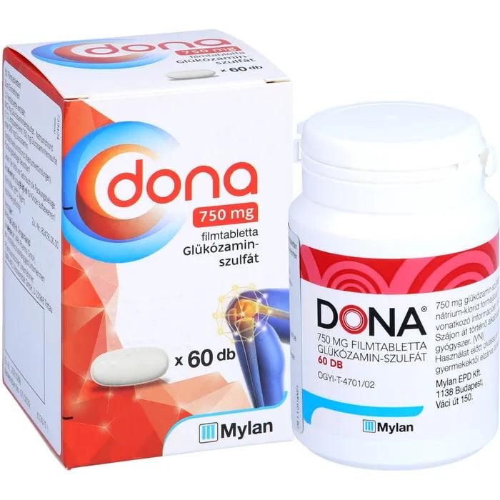 Pain relief, rheumatoid arthrosis, arthrosis, DONA 750 mg film-coated ...