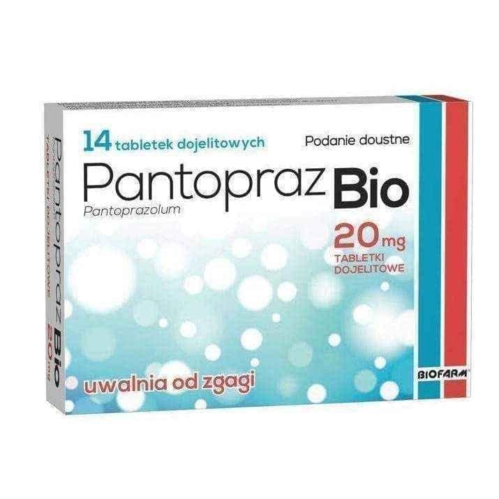 PANTOPRAZ BIO 20mg x 14 tablets UK – ELIVERA UK