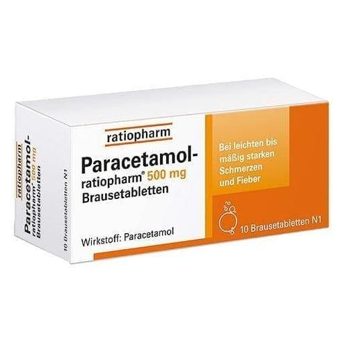 PARACETAMOL ratiopharm 500 mg effervescent tablets UK – ELIVERA UK