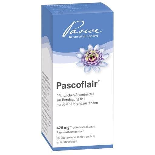 PASCOFLAIR, Passion flower coated tablets UK – ELIVERA UK
