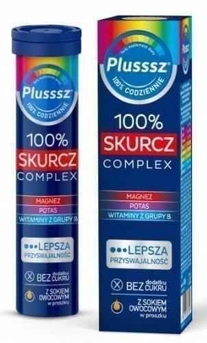 Plusssz 100% Shrinkage Complex x 20 effervescent tablets UK – ELIVERA UK