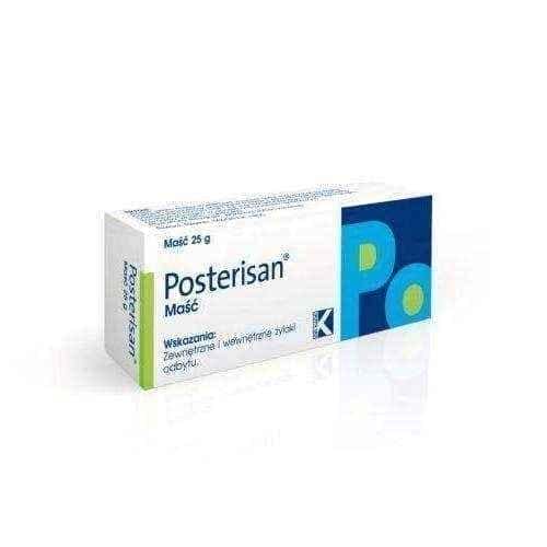 Posterisan ointment 25g, hemroid cream, varicose veins pain – ELIVERA UK