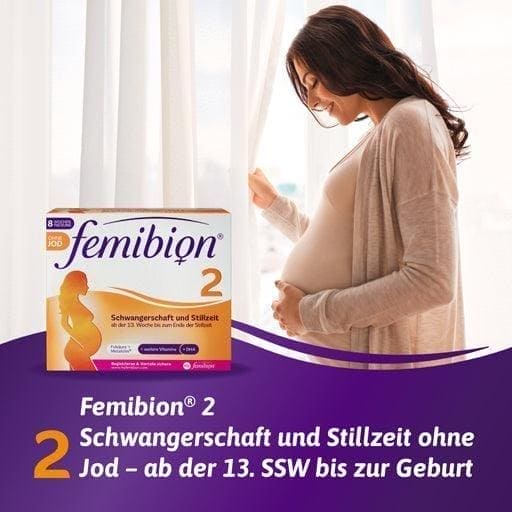 Pregnancy, FEMIBION 2 pregnancy + breastfeeding period without iodine ...