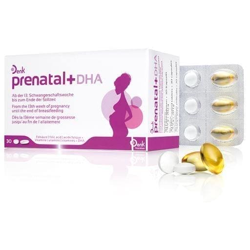 PRENATAL Vitamins+ DHA Denk 30 + 30 UK – ELIVERA UK