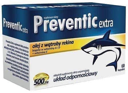 PREVENTIC Extra, Greenland shark liver oil UK – ELIVERA UK