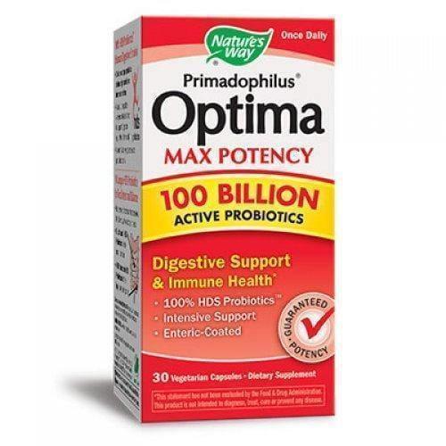 Primadophilus Optima Max Potency 30 billion active probiotics 30 ...