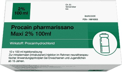 PROCAINE pharmarissano 2% Maxi Inj. UK – ELIVERA UK