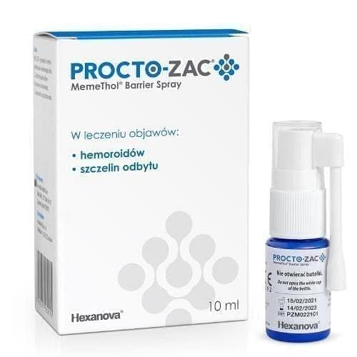 Procto-Zac spray for hemorrhoids, anal fissure treatment UK – ELIVERA UK