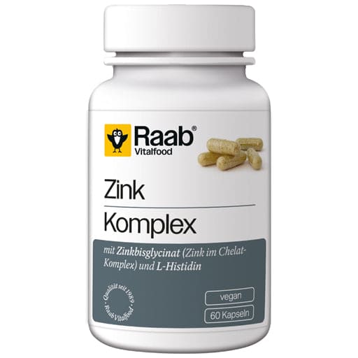 RAAB Vitalfood Zinc Complex Capsules UK – ELIVERA UK