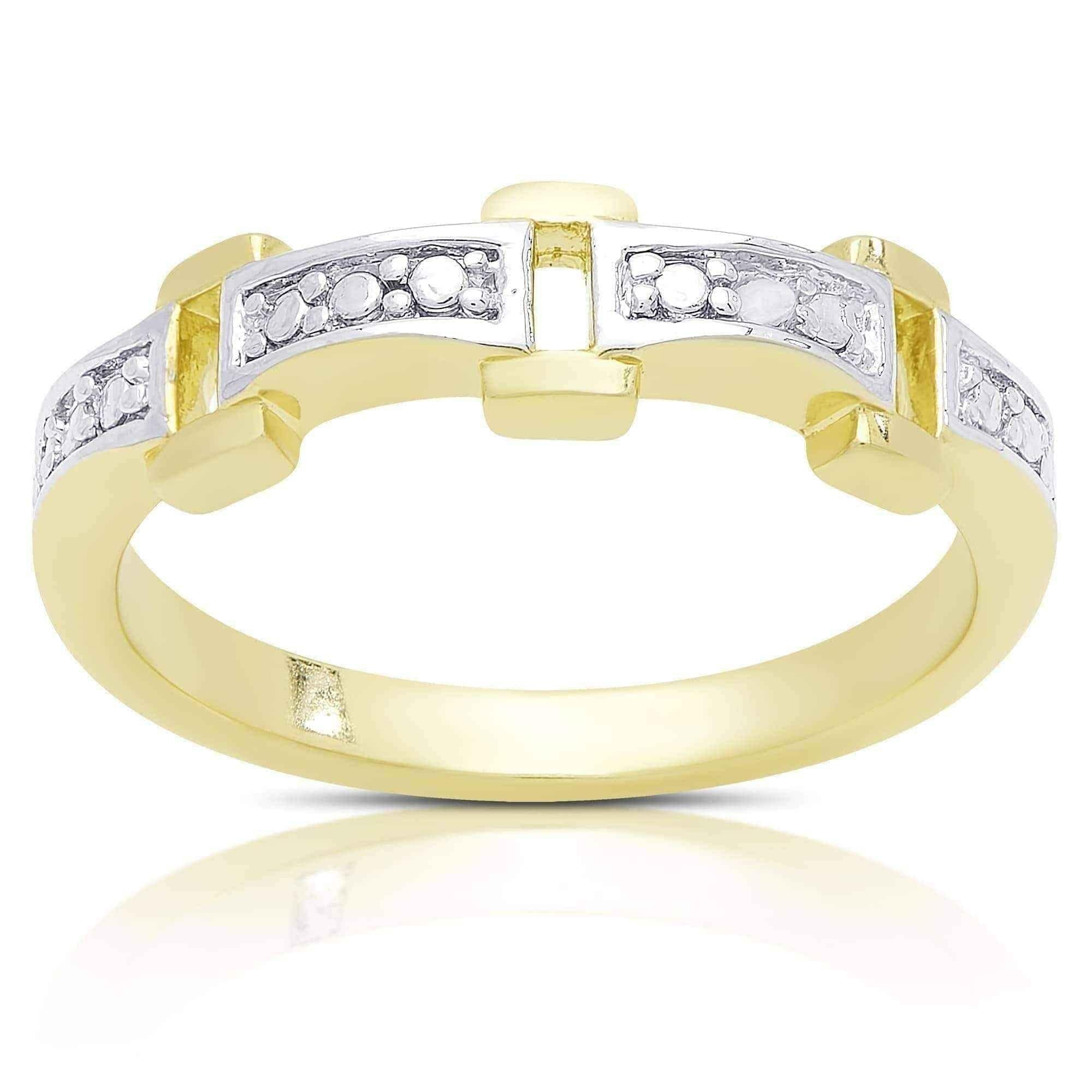 Rectangle diamond ring UK – ELIVERA UK