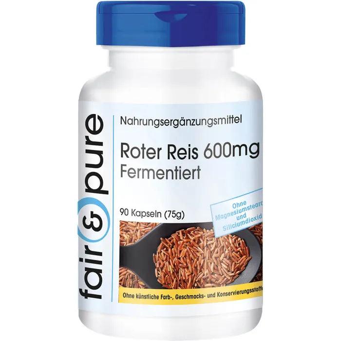 RED RICE 600 mg fermented capsules, monacolin K, monacolins UK – ELIVERA UK