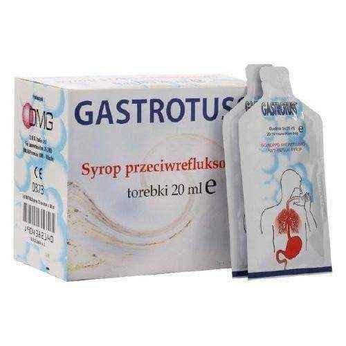 Reflux -GASTROTUSS reflux syrup 20 ml x 20 bags UK – ELIVERA UK