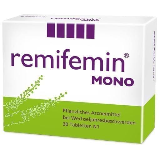 REMIFEMIN mono menopause supplements – ELIVERA UK
