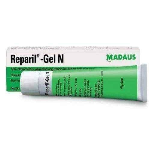 REPARIL GEL N 40g hematoma treatment, edema treatment UK – ELIVERA UK